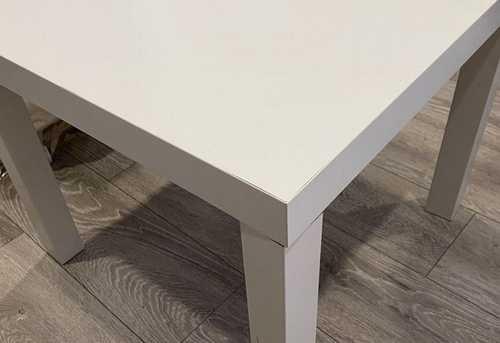 Журнальный столик IKEA белый квадратный