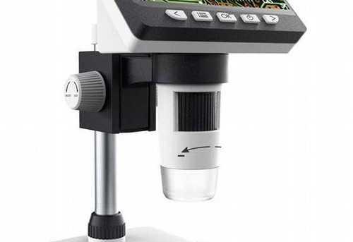 Микроскоп цифровой с экраном и штативом