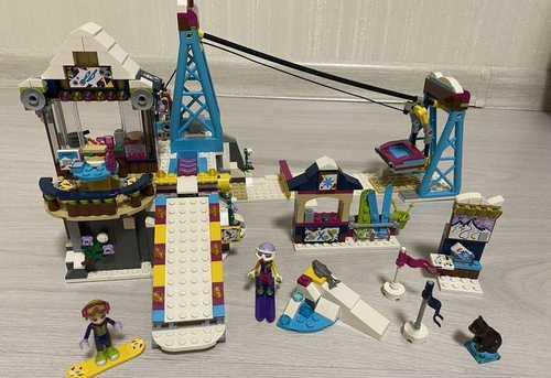 Lego friends горнолыжный курорт: подъемник