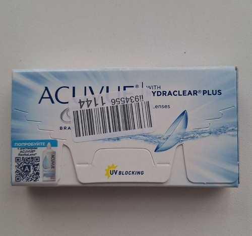 Линзы контактные acuvue oasys двухнедельные -2.25