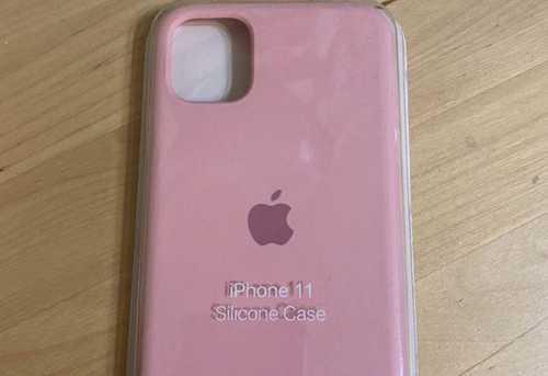 Чехол на iPhone 11 розовый