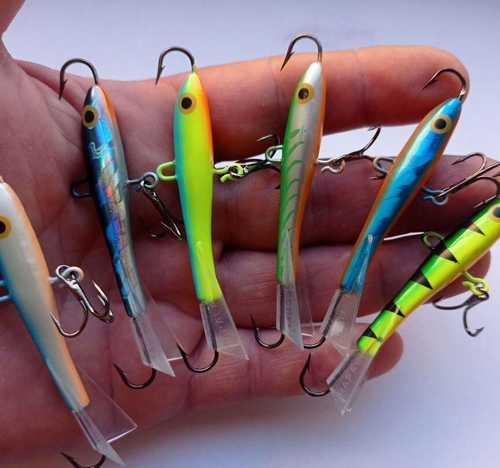 Балансиры rapala jigging rap 18гр 70мм на судака