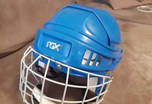 Шлем хоккейный детский m синий