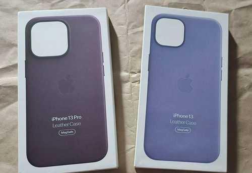 Чехол ориг кожа Apple iPhone 13 и 13 pro новый