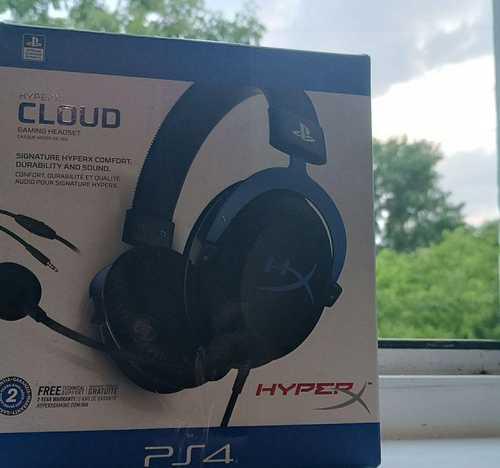 Игровые наушники hyperx cloud PS4