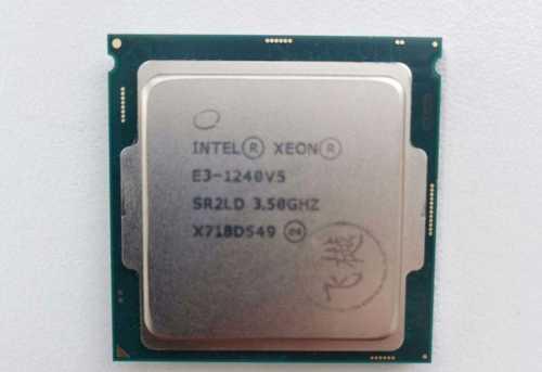 Xeon E3 1230-1240v5, 1240v6 (Intel Core i7-7700)