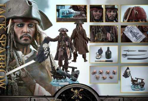 Hot Toys Jack Sparrow The Dead Men Tell No Tales