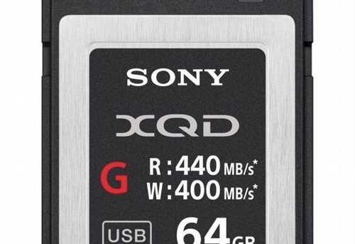 Карта памяти Sony XQD 64GB
