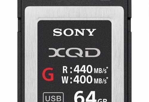 Карта памяти Sony XQD 64GB