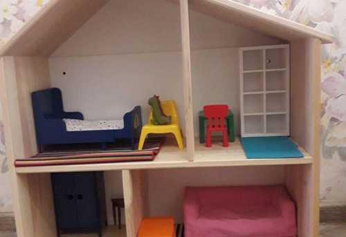 Полка- домик кукольный IKEA