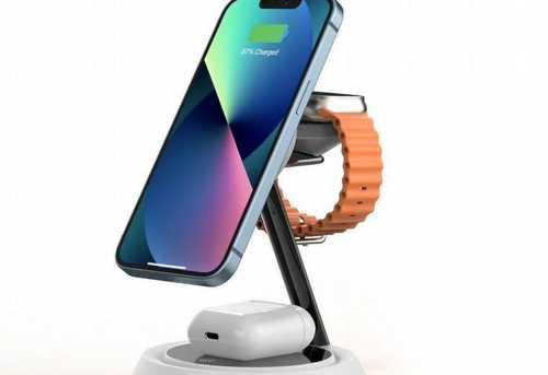 Док-станция Wiwu Power Air 3in1 Wireless Charger W