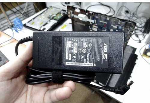 Блок питания для Asus X52DY с сетевым кабелем