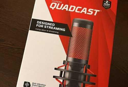 Микрофон HyperX QuadCast черный