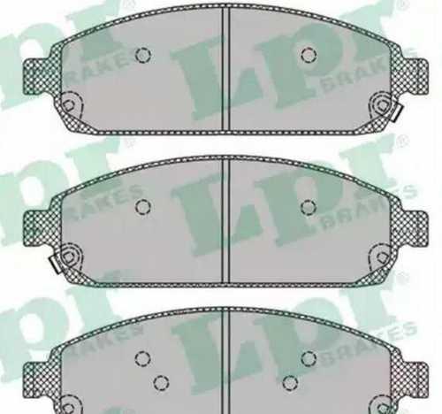 Колодки тормозные jeep commander 3.0-5.8 05/grand cherokee 2.7-5.7 00- передние 05P1403