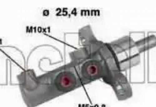 Metelli 050438 Цилиндр тормозной