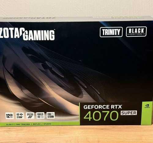 Видеокарта Zotac GeForce RTX 4070 Super Trinity