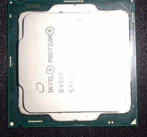 Процессор Intel Pentium g4560