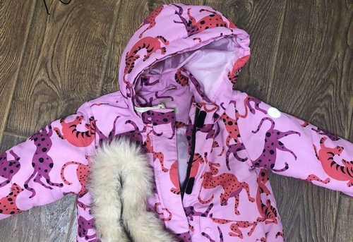 Куртка детская зимняя для девочки 104