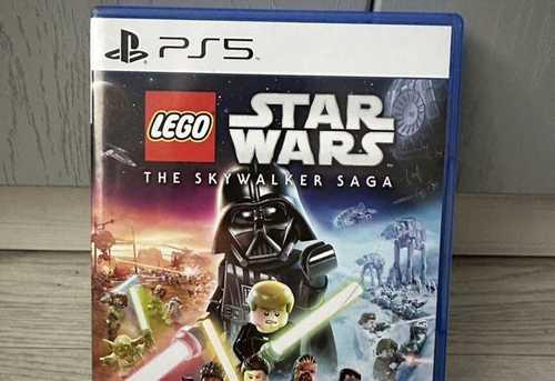 Игра Lego star wars PS5 диск