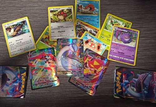 Карточки покемон бустеры Pokemon TCG boosters