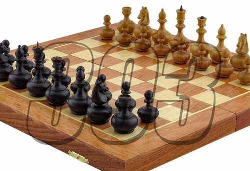 Шахматы Падение Акры (махагон, клетка 4,5с (46827)