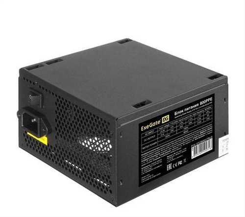 Блок питания 800W ExeGate 800PPE (ATX, apfc, PC, к
