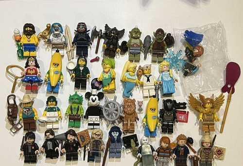 Lego серийные фигурки (листайте фото)