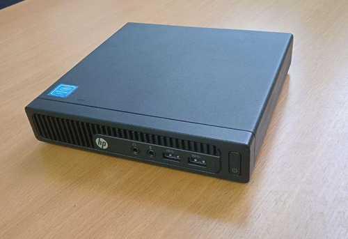 Мини пк HP 260 G1 DM, 8Gb, 500Gb, IP 3558U