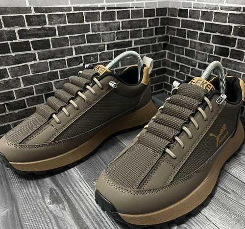 Кеды puma коричневые 39 40 41 42 43 44 размер