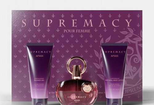 Afnan Supremacy Pour Femme Purple Подарочный набор