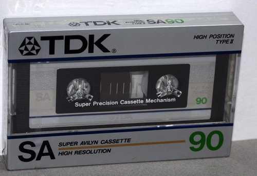 Аудиокассеты TDK SA 90 japan market (2805-1)