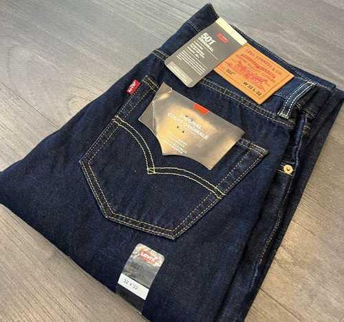 Офигенные клевые джинсы 501 levis темные