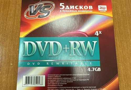 Диски dvd+rw
