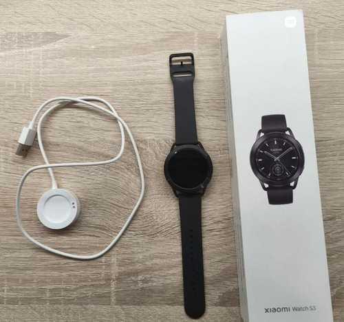 Смарт часы xiaomi watch s3 black