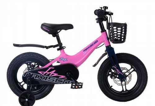 Велосипед Детский Maxiscoo jazz Pro 14'' Розовый М