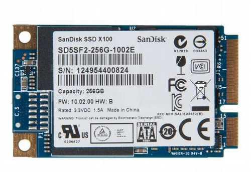 Жесткий диск SSD SanDisk SSD X100 msata SD5SF2-256