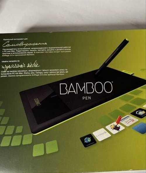 Графический планшет Wacom Bamboo, без стилуса