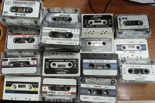 Аудиокассеты реплики демо кассет