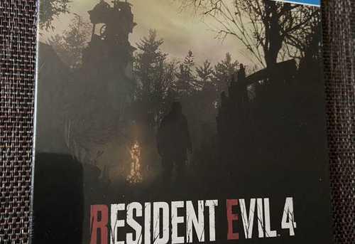 PS4 Resident Evil 4 Remake Steelbook(новый)