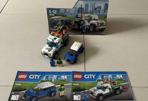 Lego City "Буксировщик автомобилей" 60081