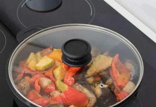 Сковорода жаровня с крышкой 24 см