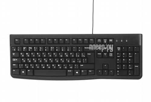 Logitech Keyboard K120 Black USB 920-002522