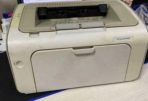 Принтер лазерный hp lasejet p1005