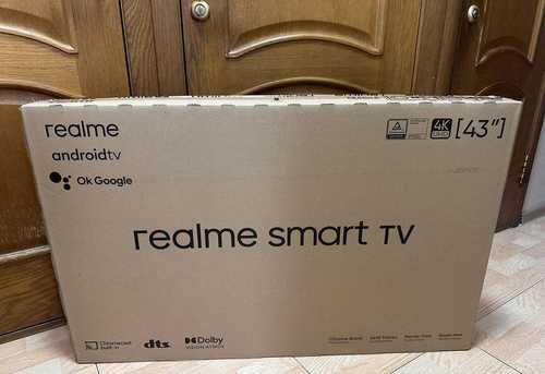 Телевизор Realme 43 4k uhd черный