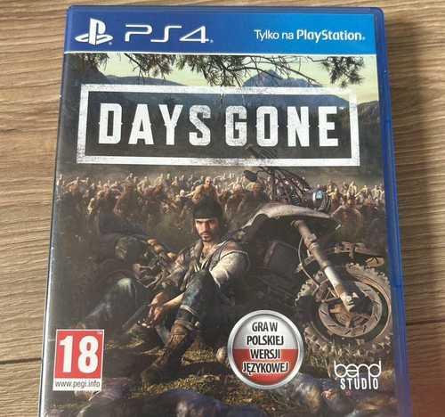 Days gone ps4 диск