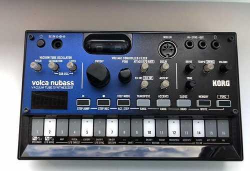 Korg Volca NuBass аналоговый синтезатор