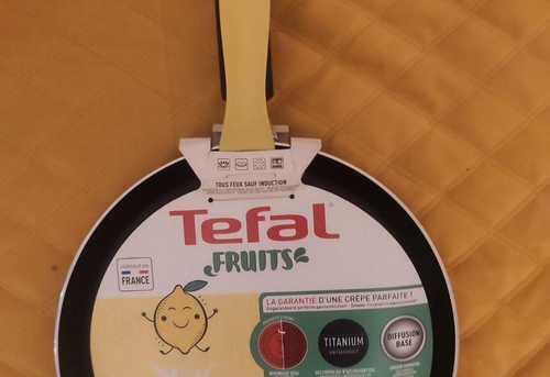 Сковорода блинная Tefal Fruits 25см +лопатка