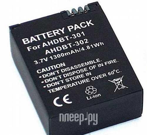 Аккумулятор Vbparts ahdbt-301 3.7V 1300mAh Li