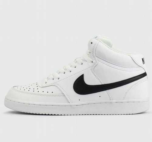 Nike Court Vision Mid White / Black