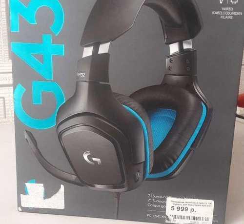 Наушники Logitech g432